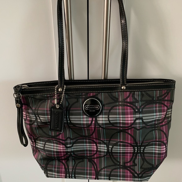 Coach | Bags | Coach Multicolored Tote H194f17712 | Poshmark